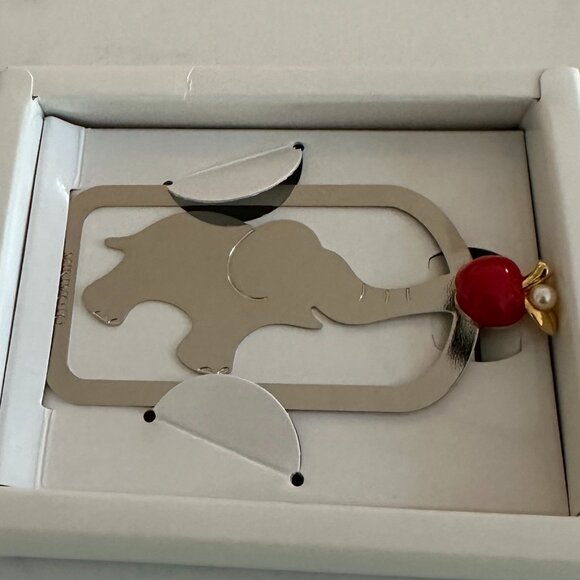 Mikimoto | Office | Nwt Unique Mikimoto Elephantapple Bookmark Wpearl ...